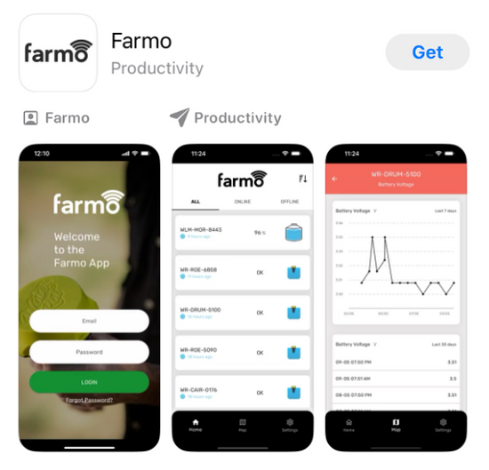 The Farmo App – Remote Monitoring for Agriculture & IoT Devices